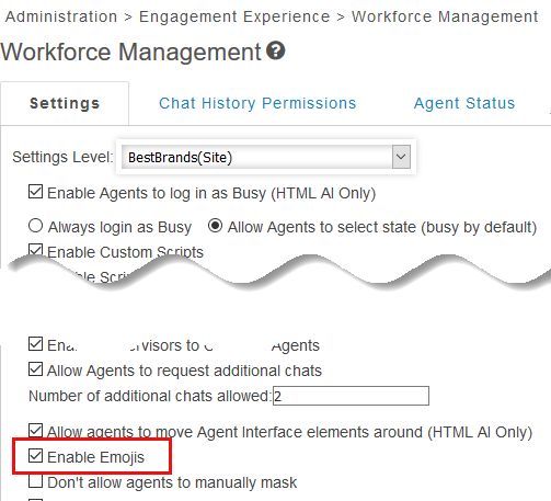 Basic emoji support for Agent Desktop