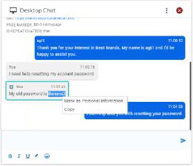 Data Masking in Agent Desktop