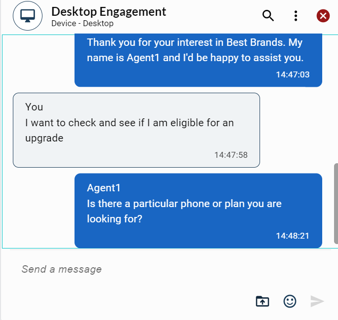 Engagement transcript