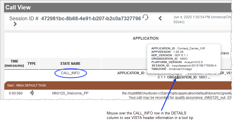 Retrieving session-level info