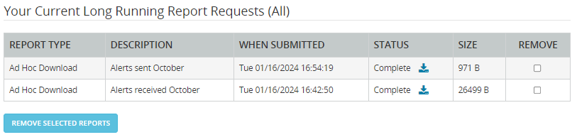 Long-Running reports