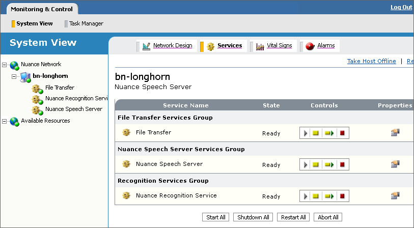 Deploying the network